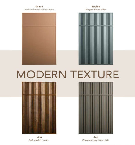 Introducing New Modern Texture Door Styles - Bentwood Kitchens ...